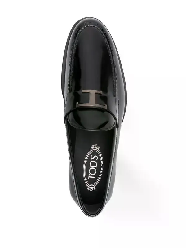 TOD'S T Timeless Leather Loafers
