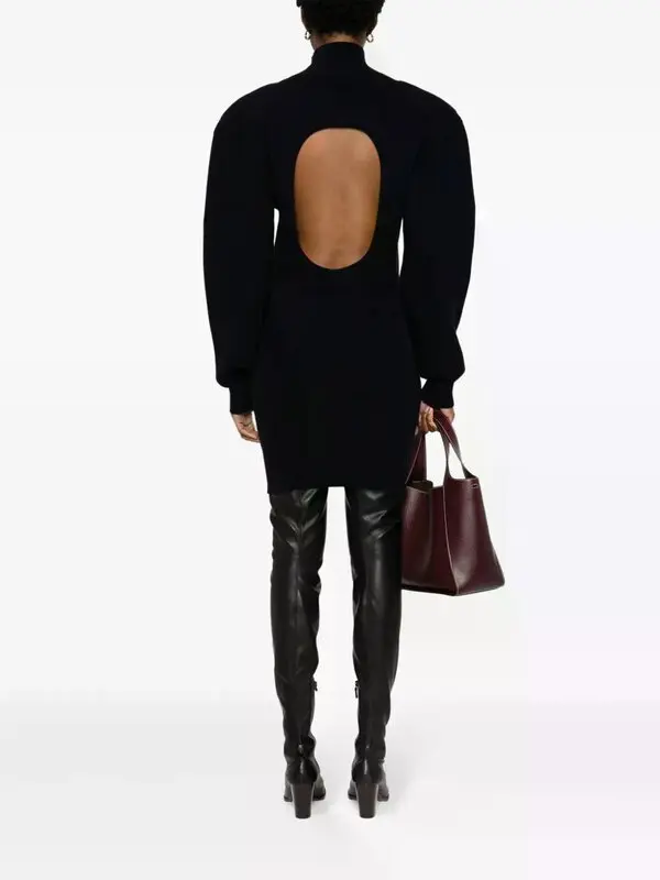 Stella McCartney High-neck Backless Dress