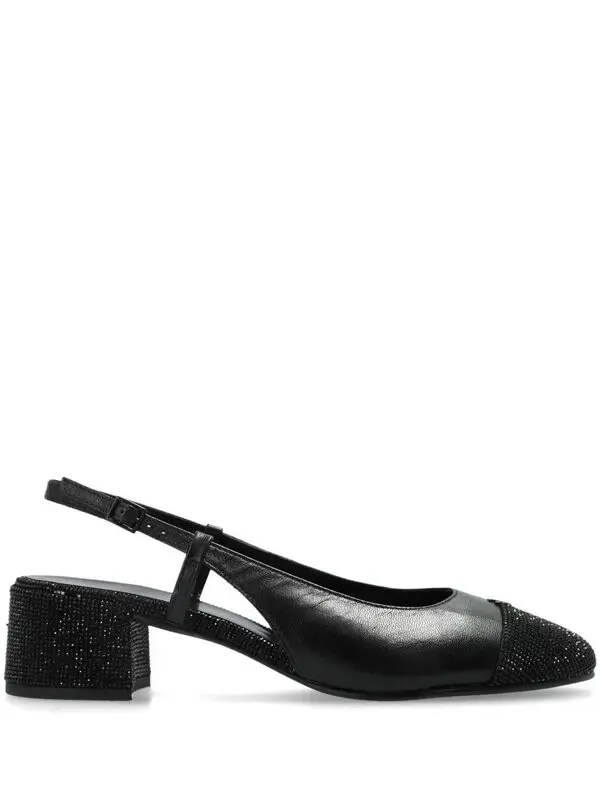 Tory Burch 45mm Cap-toe Slingback Pumps