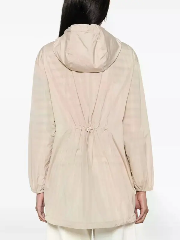 Moncler Melia Parka Jacket - Neutrals