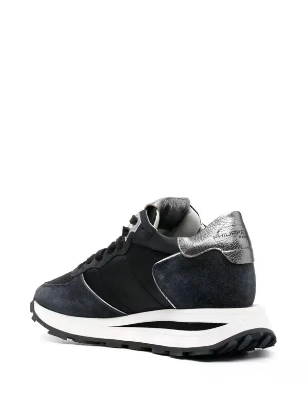 Philippe Model Trpx Panelled Low-top Sneakers - Black