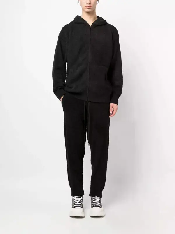 MASTERMIND WORLD Logo-print Fleece-texture Track Pants