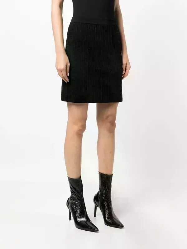 Givenchy 4g Monogram-jacquard Mini Skirt