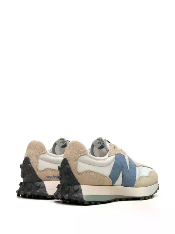 NEW BALANCE 327 Panelled Lace-up Sneakers - Neutrals