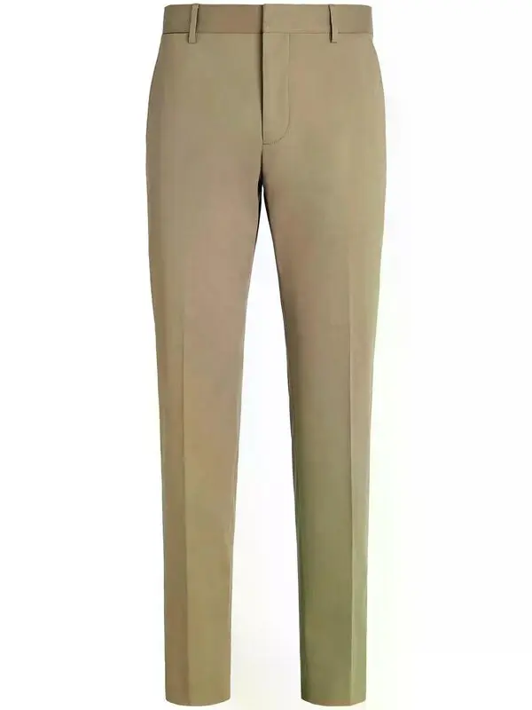 Zegna Tailored Cotton Trousers