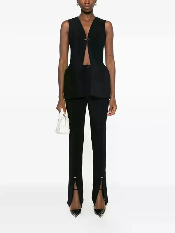 MUGLER Corseted Pierced Vest