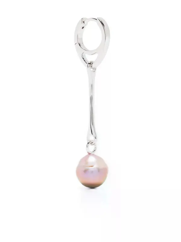 MARIA BLACK Squash Single Drop Earring - Silver