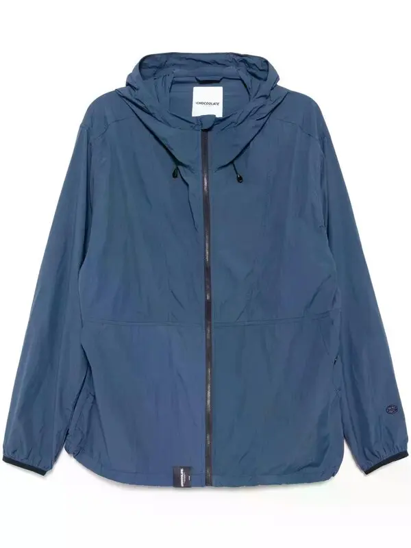 CHOCOOLATE Panelled Jacket - Blue