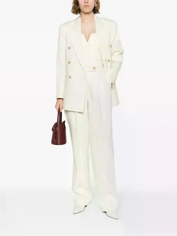 Zimmermann Luminosity Pinstriped Tailored Trousers