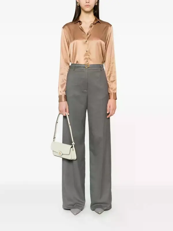 BLANCA VITA Satin Shirt