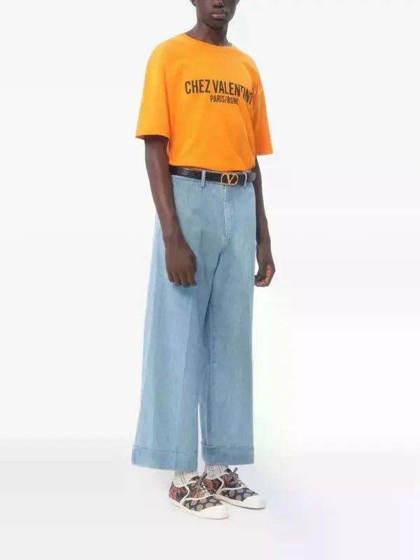 Valentino Garavani Wide Leg Jeans