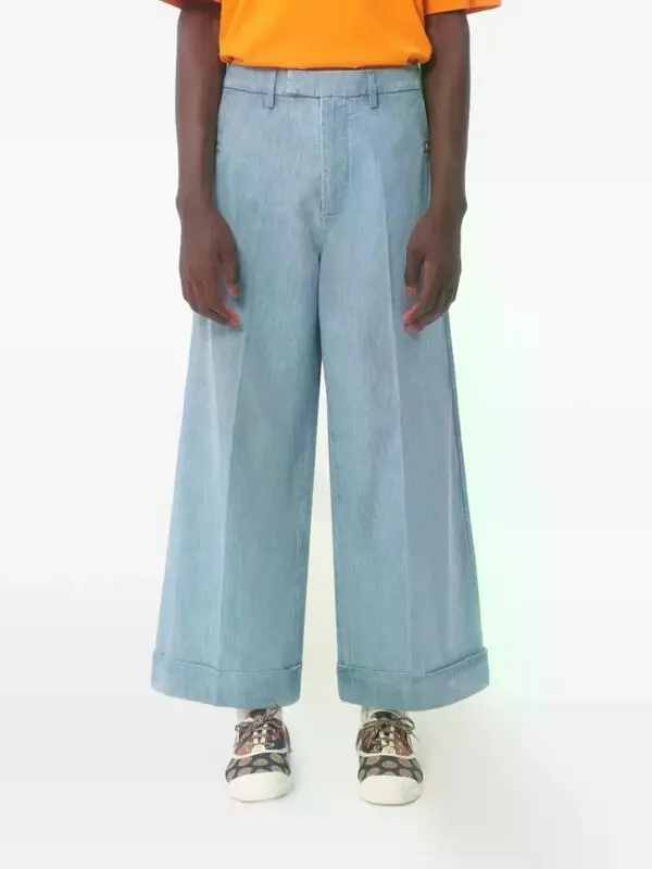 Valentino Garavani Wide Leg Jeans