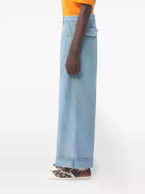 Valentino Garavani Wide Leg Jeans