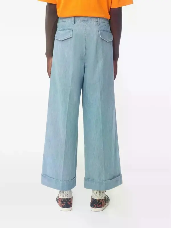 Valentino Garavani Wide Leg Jeans