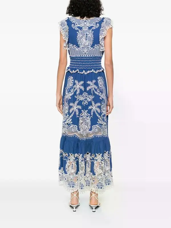 Farm Rio Richelieu Maxi Dress