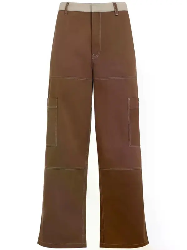 Off-White Cotton Trousers