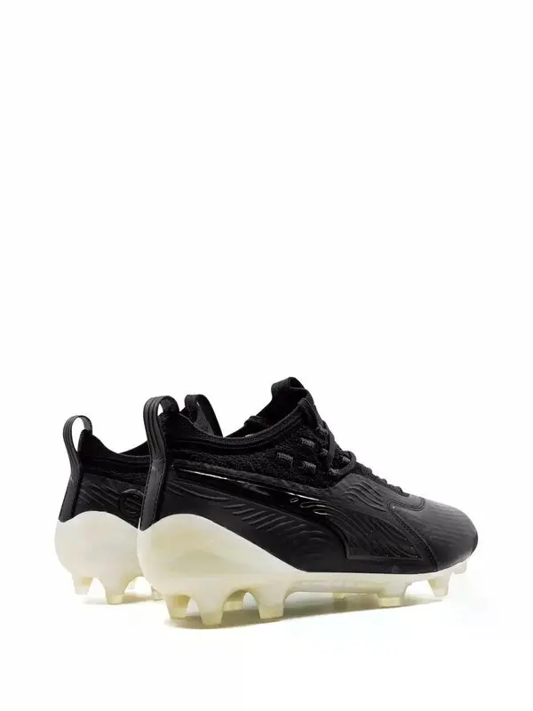 PUMA One 19.1 Firm Ground Artificial Sneakers - Black