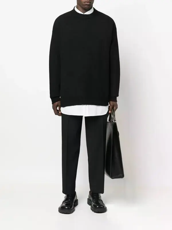 JIL SANDER Pleated Straight-leg Trousers