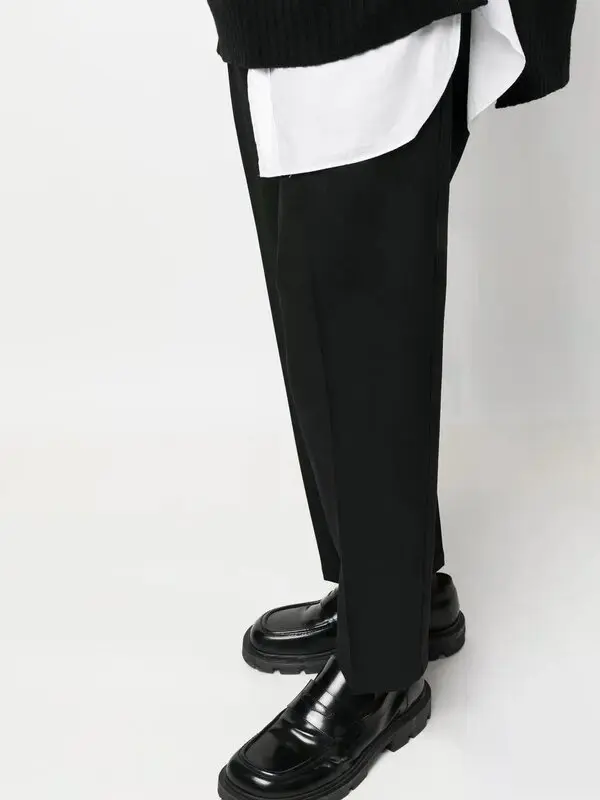 JIL SANDER Pleated Straight-leg Trousers