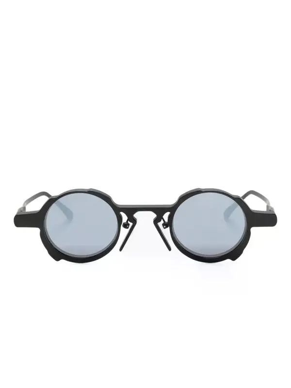 Henrik Vibskov Bronson Round-frame Sunglasses - Black