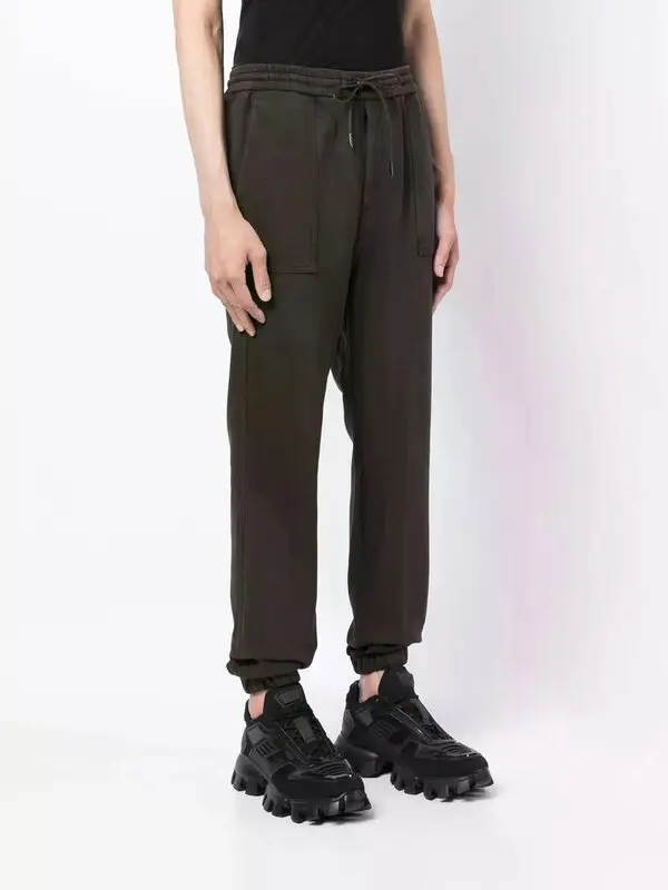 JUUN.J Elasticated-waist Cotton Track Pants