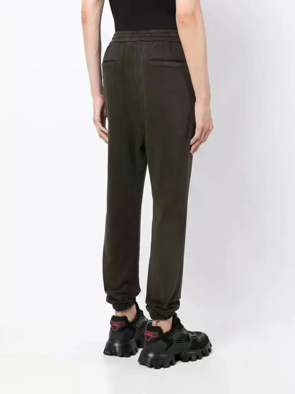 JUUN.J Elasticated-waist Cotton Track Pants