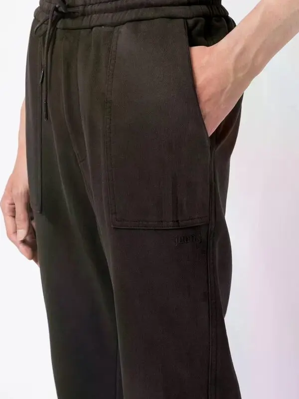 JUUN.J Elasticated-waist Cotton Track Pants