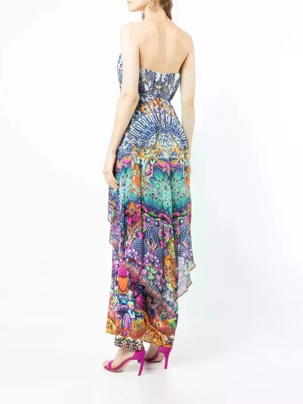 Camilla Strapless Wide Leg Jumpsuit