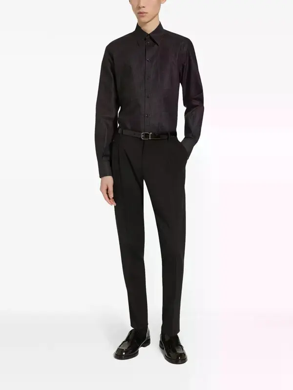 Dolce & Gabbana Micro Polka-dot Shirt