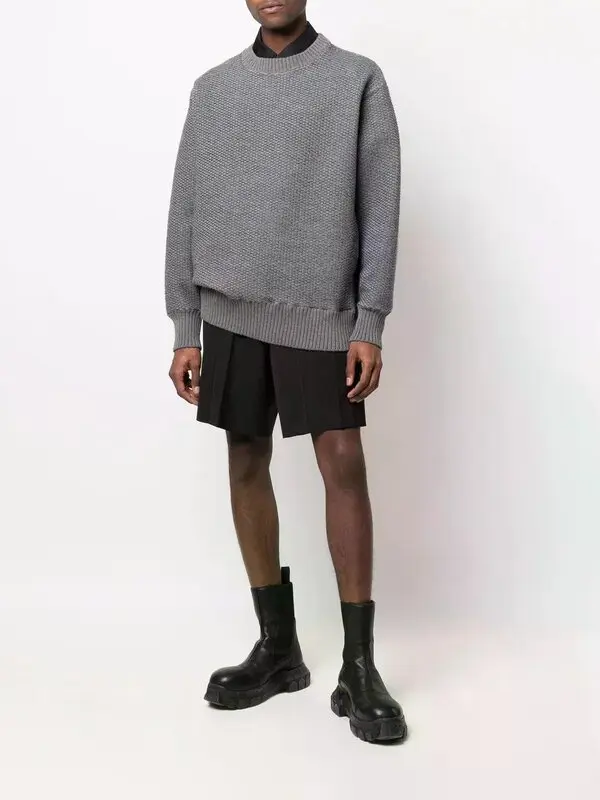 Undercover Ribbed Crew-neck Jumper