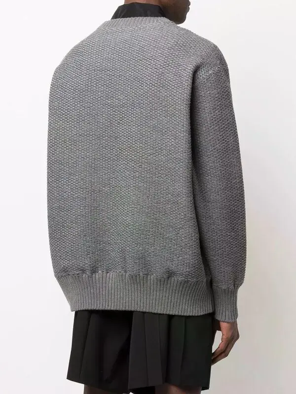 Undercover Ribbed Crew-neck Jumper