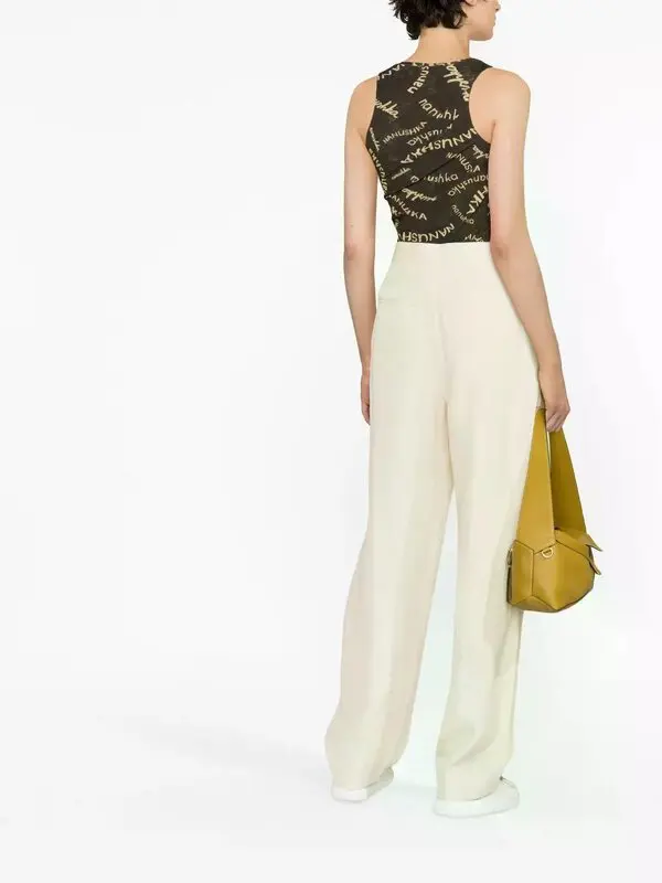 Stella McCartney High-waisted Pleated Trousers