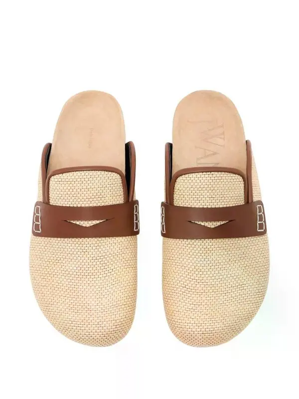 JW Anderson Canvas Mules - Neutrals