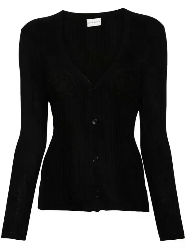 Magda Butrym Crochet-bra Cardigan