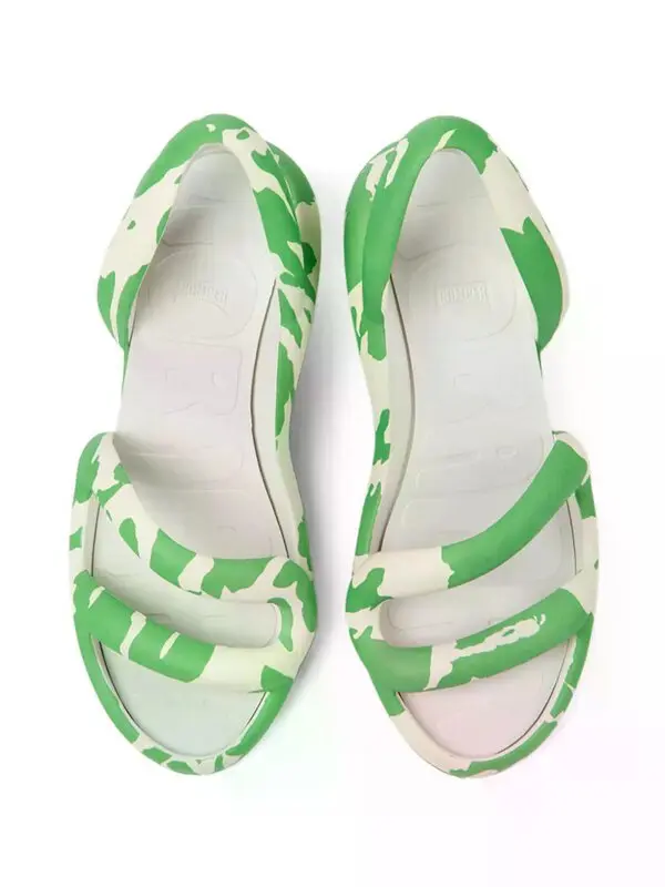 Camper Kobarah Slingback Sandals - Green