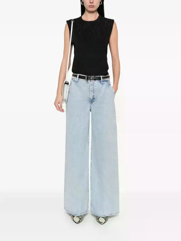 FRAME Wide-leg Jeans