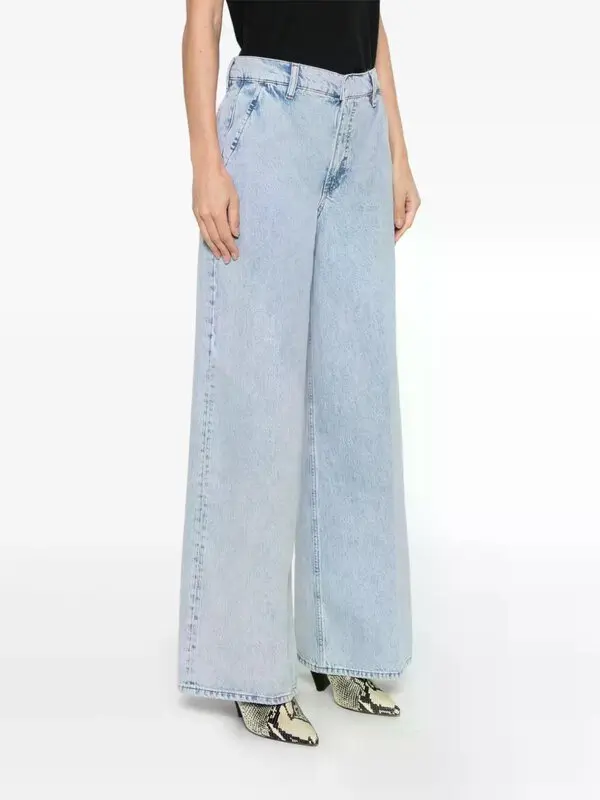 FRAME Wide-leg Jeans