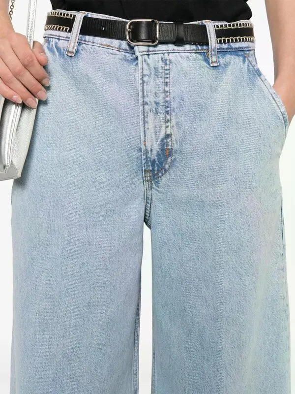 FRAME Wide-leg Jeans