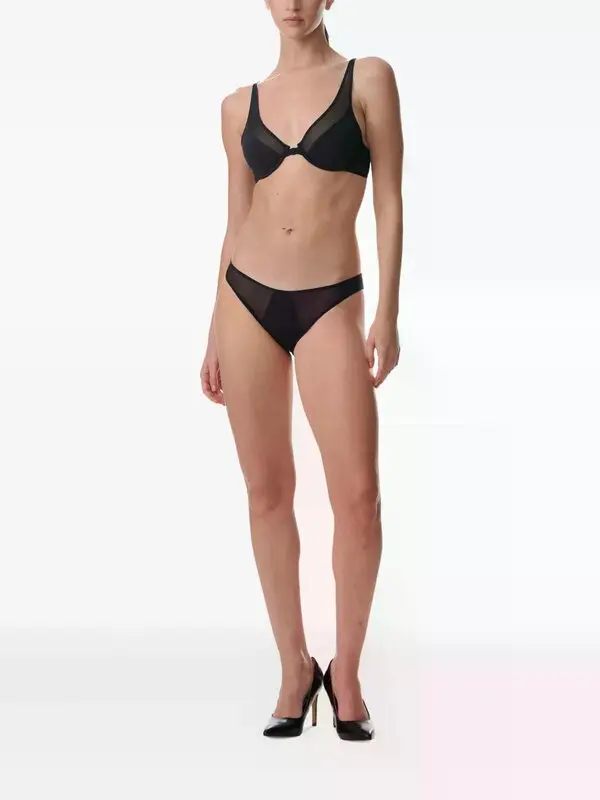 Wolford Sheer-panelled Briefs