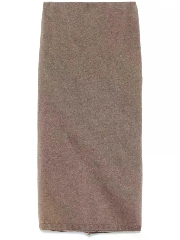 Kristensen Du Nord Cashmere Knitted Midi Skirt