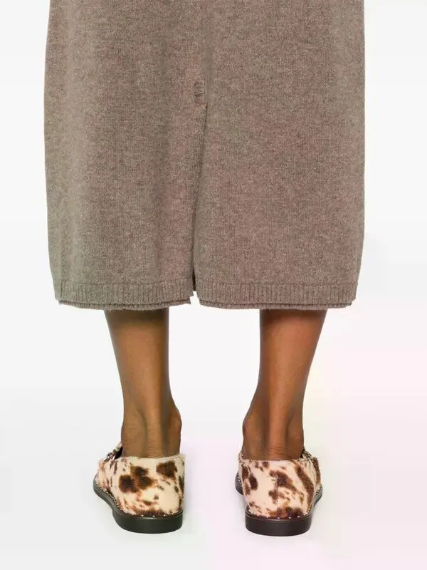 Kristensen Du Nord Cashmere Knitted Midi Skirt
