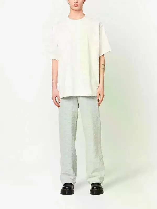 Marc Jacobs Monogram Wide-leg Jeans