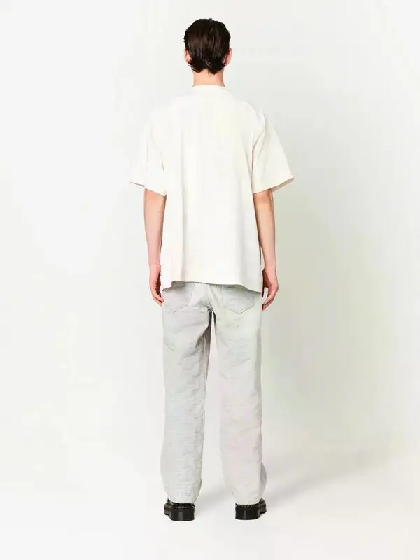 Marc Jacobs Monogram Wide-leg Jeans