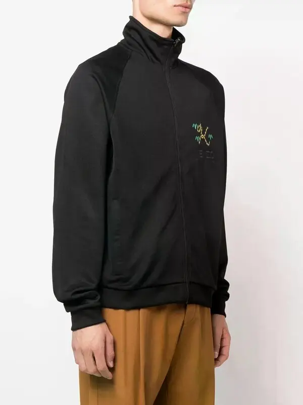 Kenzo Logo Zipped Jacket