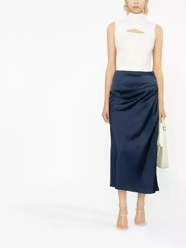 Simkhai Easton Cut-out Ribbed Top