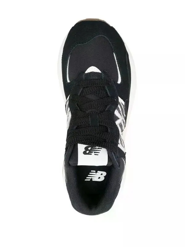 NEW BALANCE Zebra Print Low-top Sneakers - Black