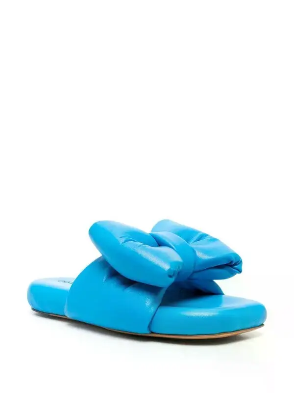 Off-White Bow-detail Leather Sandals