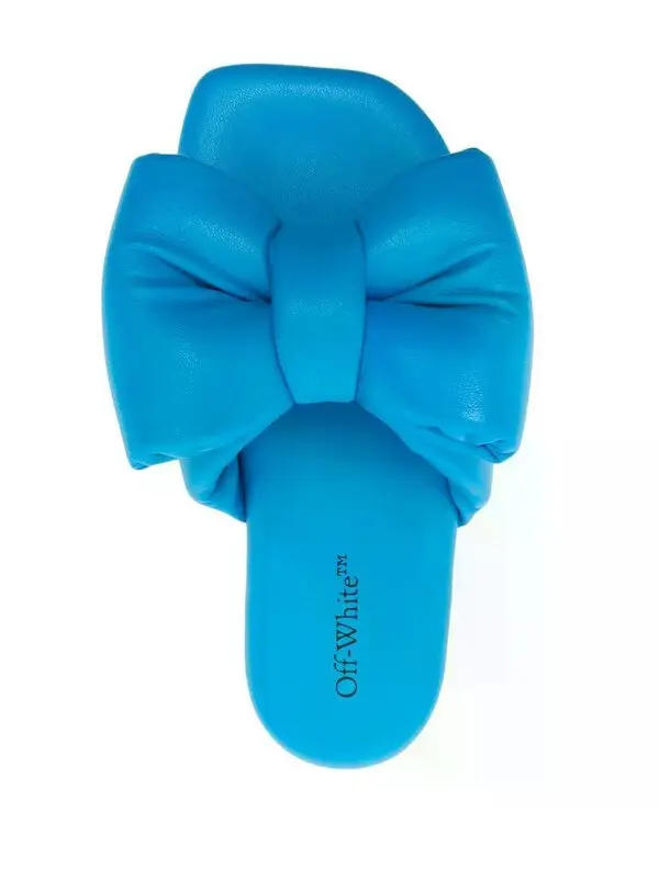 Off-White Bow-detail Leather Sandals