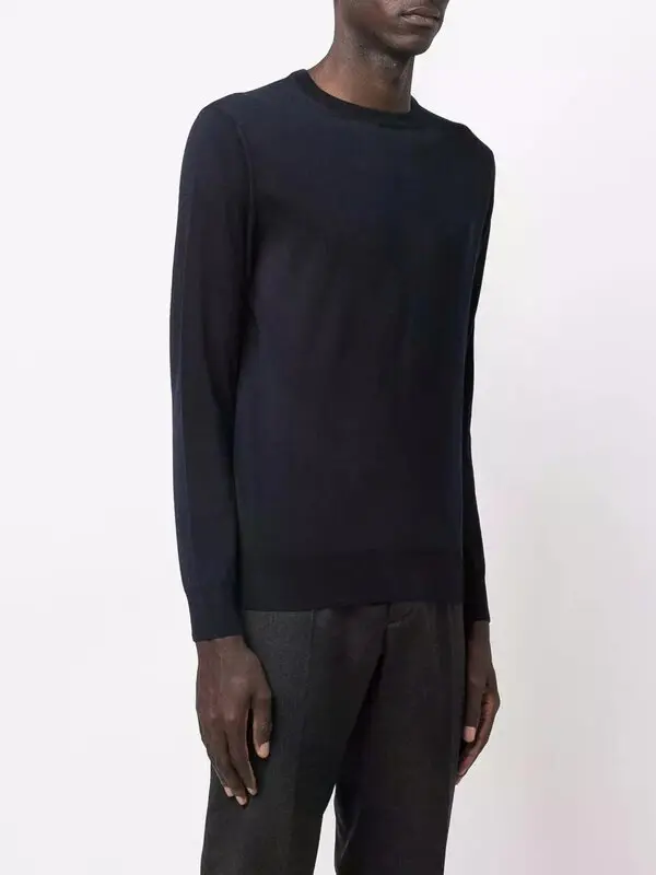 Canali Fine-knit Merino Wool Sweater