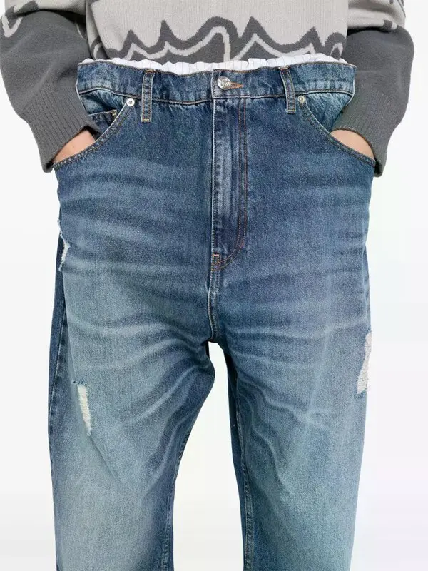 BLUEMARBLE Trompe L'oeil Jeans